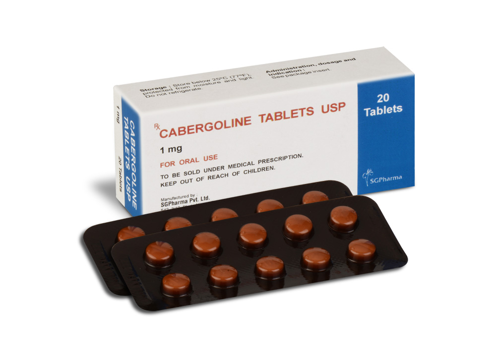 Cabergoline Tablets USP SGPharma cabergoline-tablets-usp-sgpharma