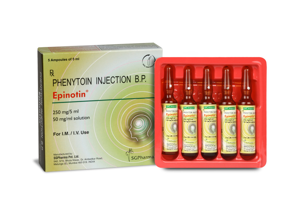 EPINOTIN Phenytoin Injection USP SGPharma